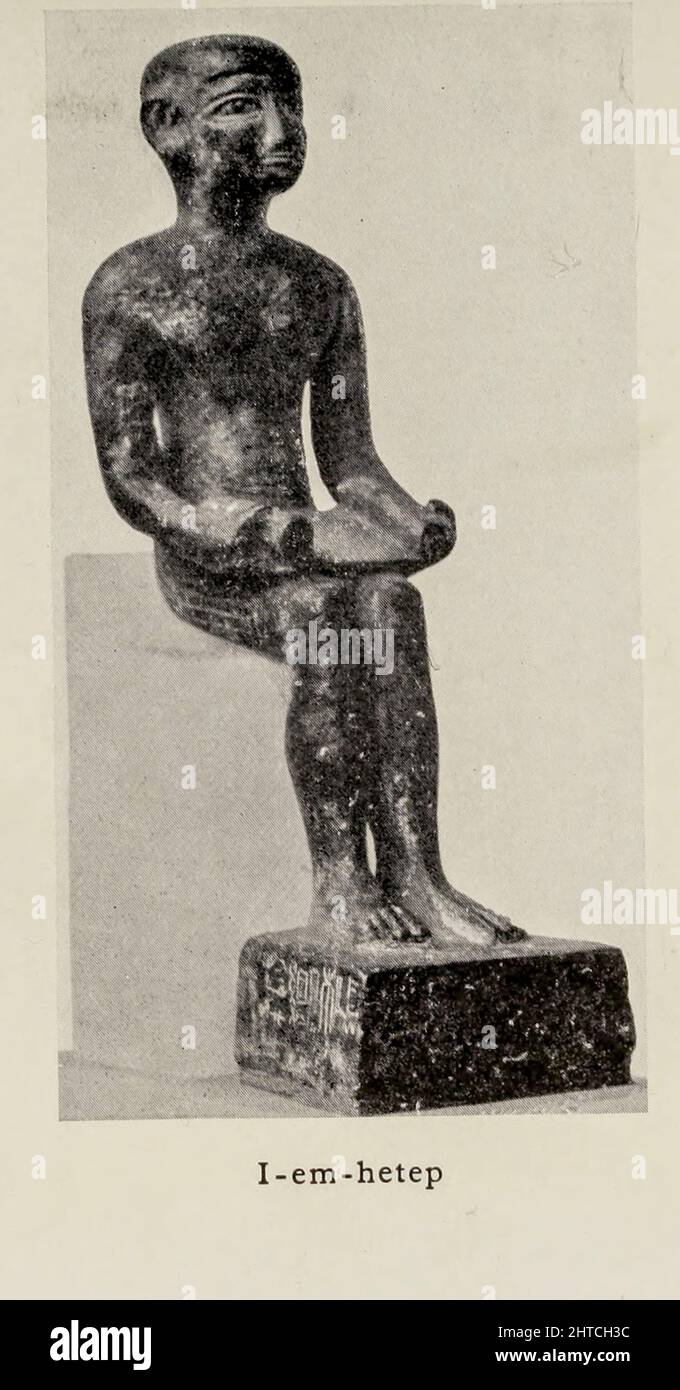 I-em-hetep From the book ' Myths and legends : ancient Egypt ' by Lewis ...