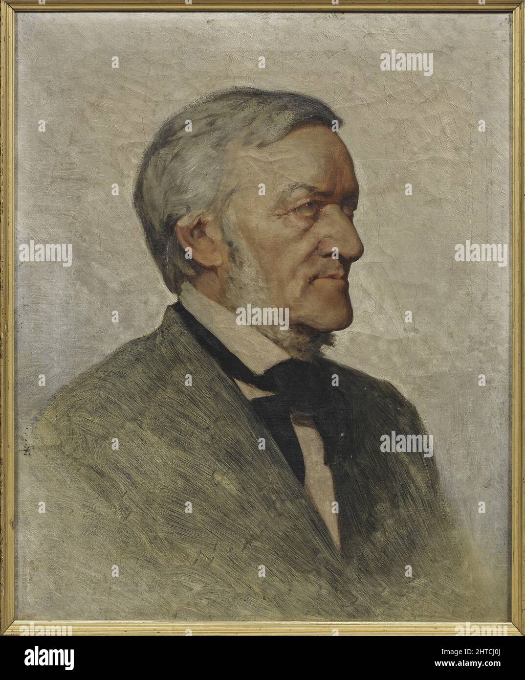 Portrait of the Composer Richard Wagner (1813-1883). Private Collection ...