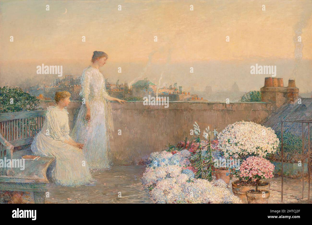 Le Crépuscule (Twilight), c. 1890. Private Collection Stock Photo - Alamy