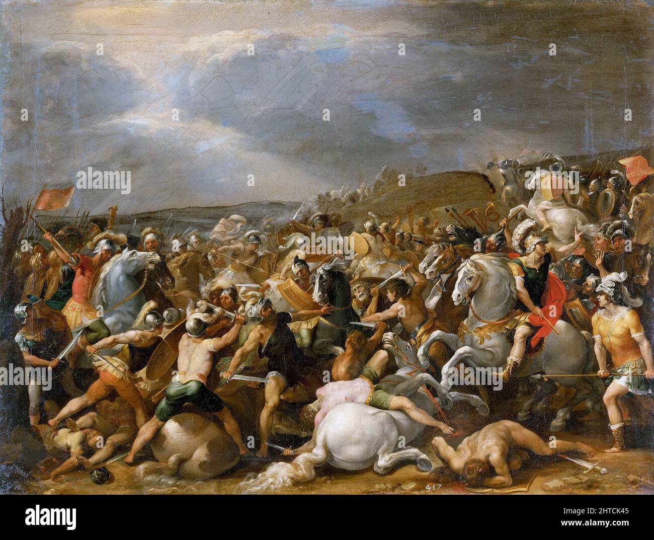 Battle of Tullus Hostilius against the Forces of Veii, ca. 1597. Found ...