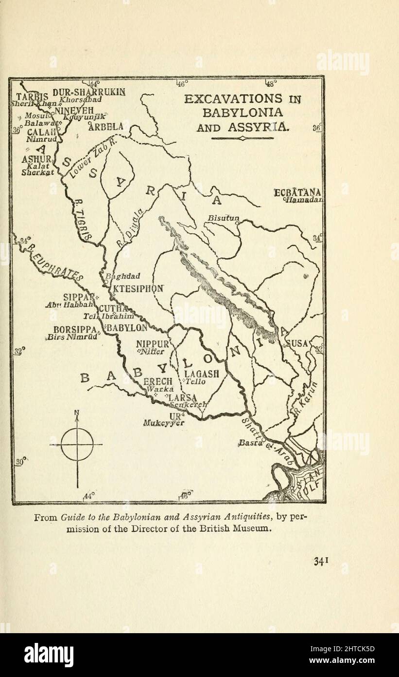 Map old iraq 8th century hi-res stock photography and images - Alamy
