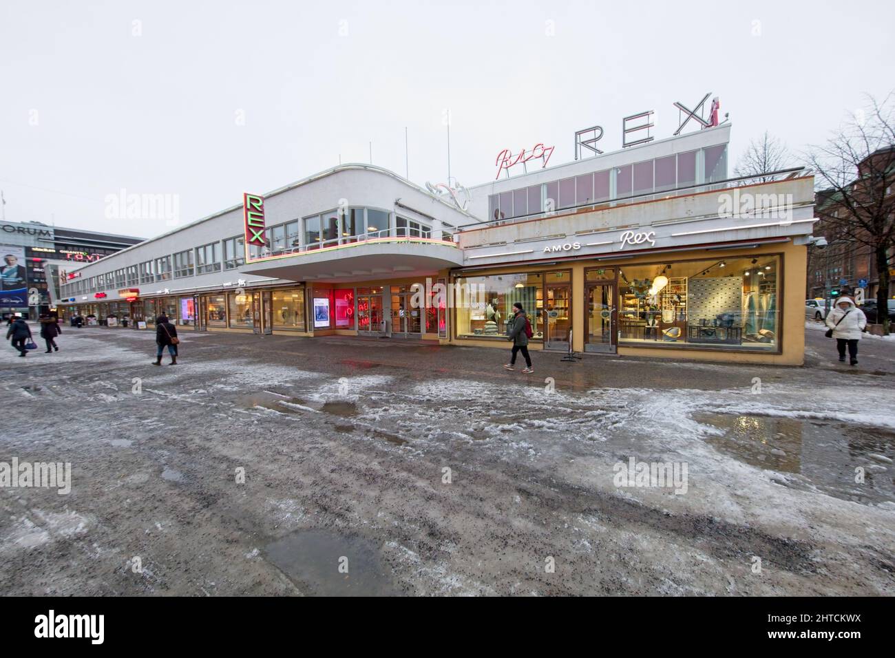 Bio Rex cinema auditorium in Helsinki, Finland Stock Photo - Alamy