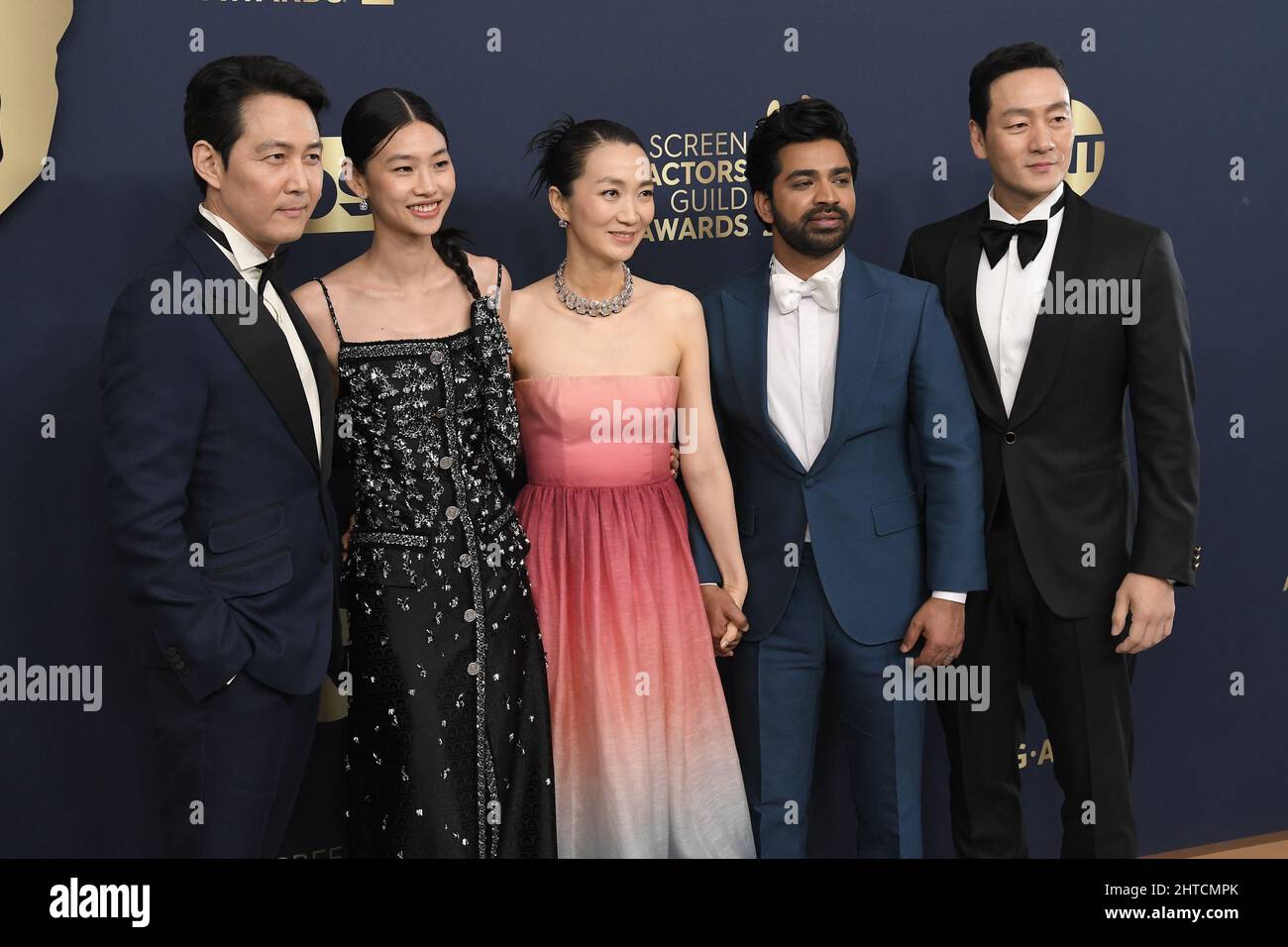 Lee Jung-jae, HoYeon Jung, Kim Joo-ryeong, Anupam Tripath, and Park Hae ...