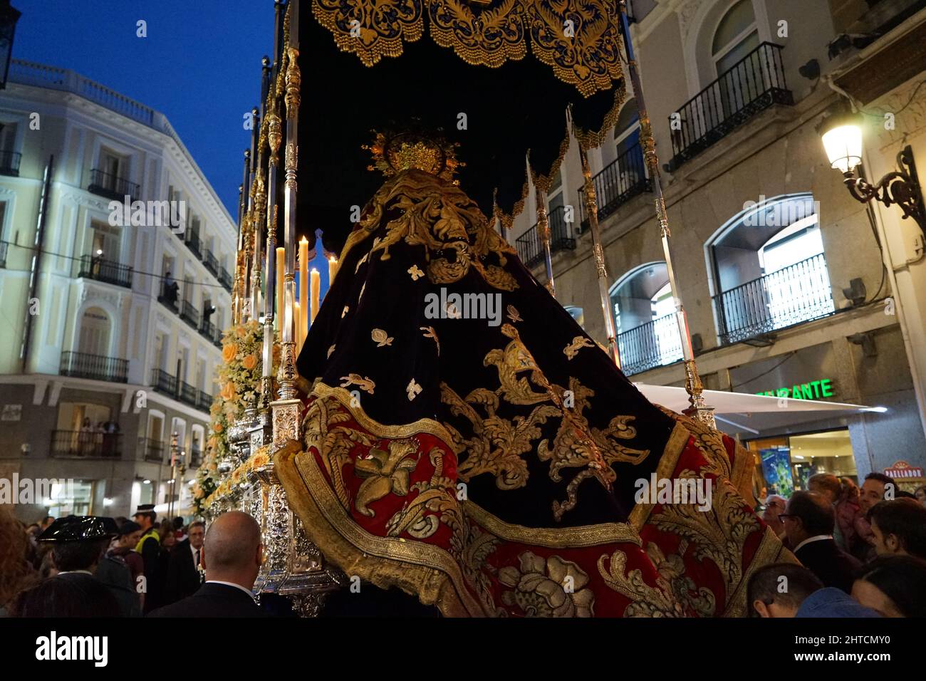 Semana santa procession madrid hi-res stock photography and images - Alamy