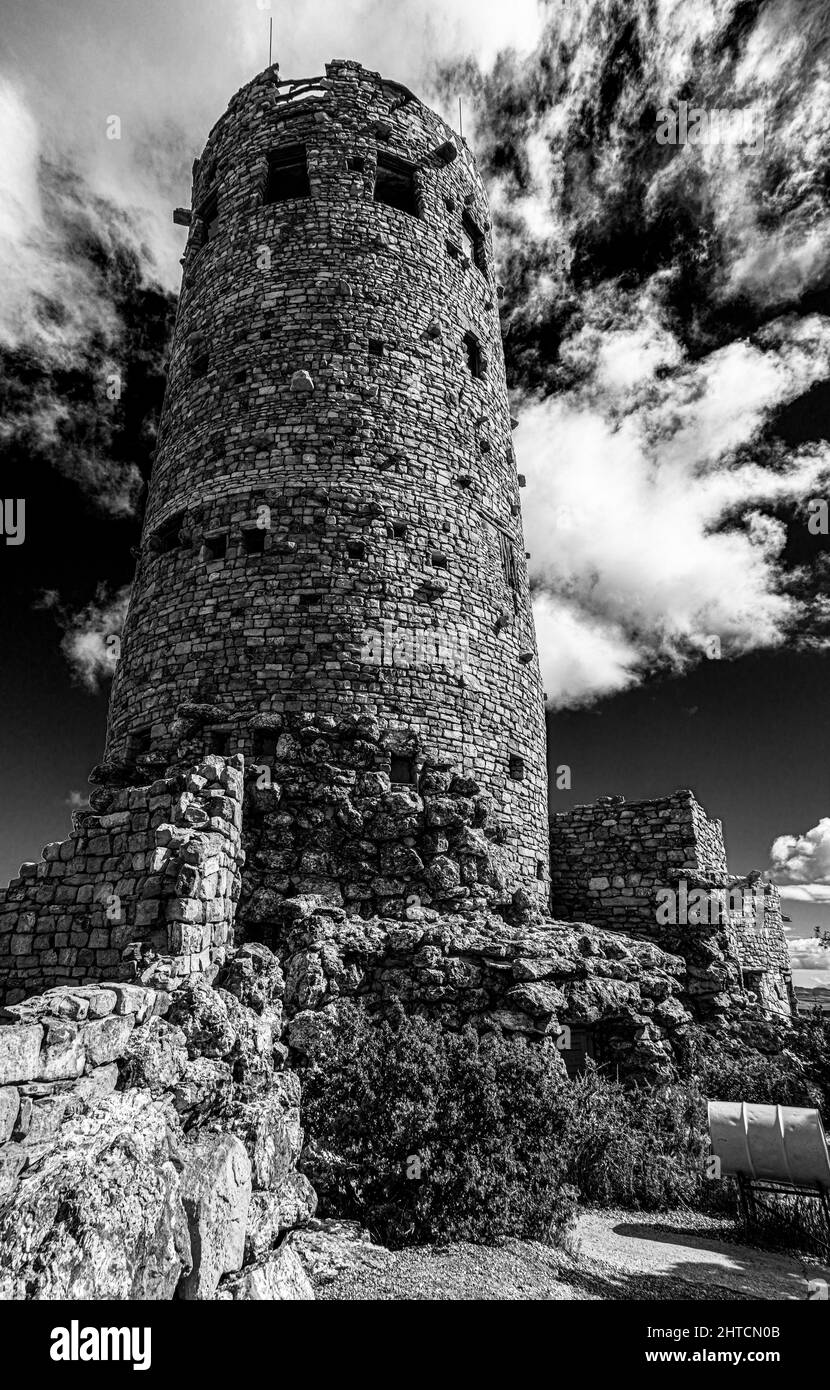 Watchtower background Black and White Stock Photos & Images - Alamy