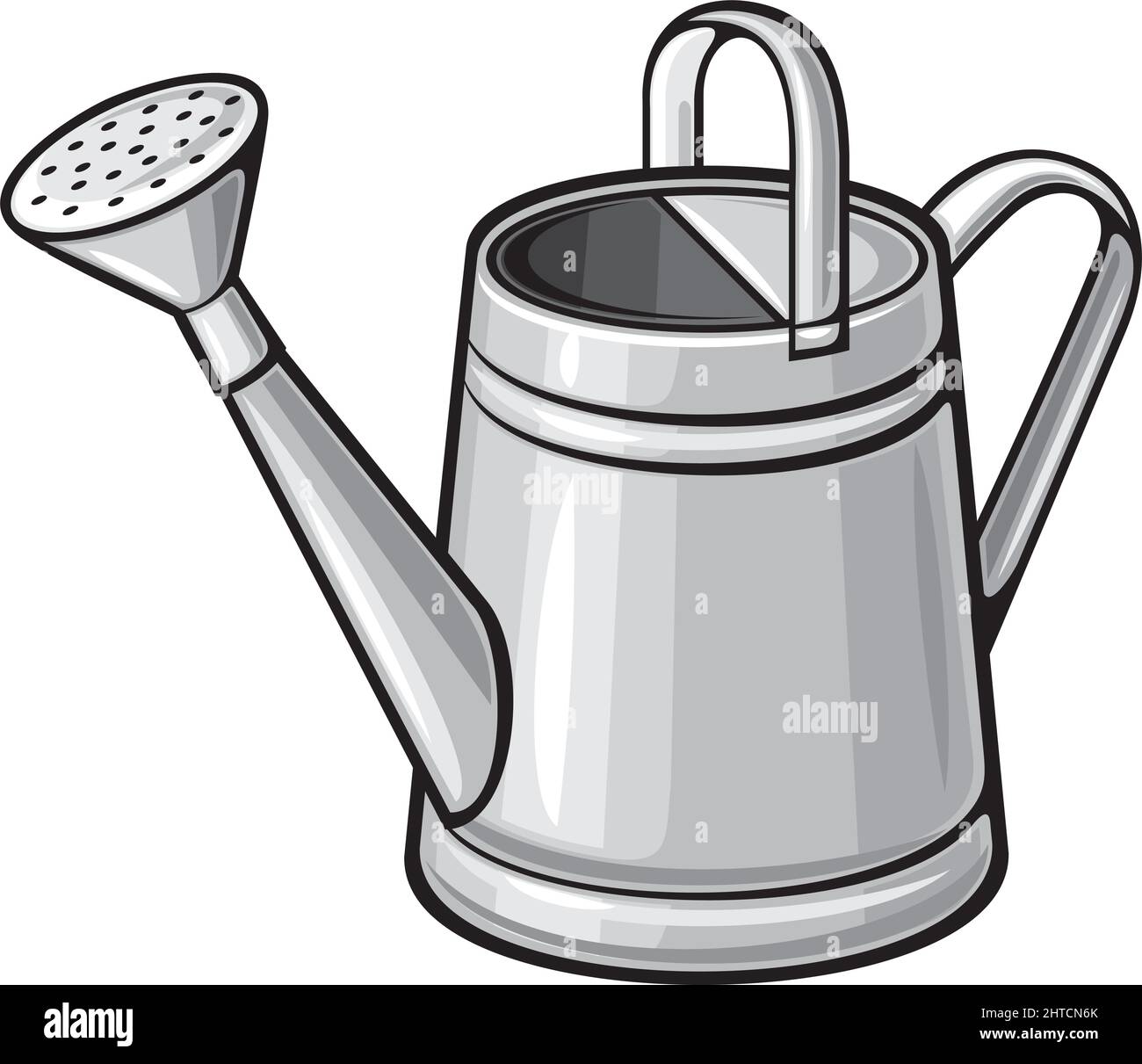 Watering can vector illustration Stock Vector Image & Art - Alamy