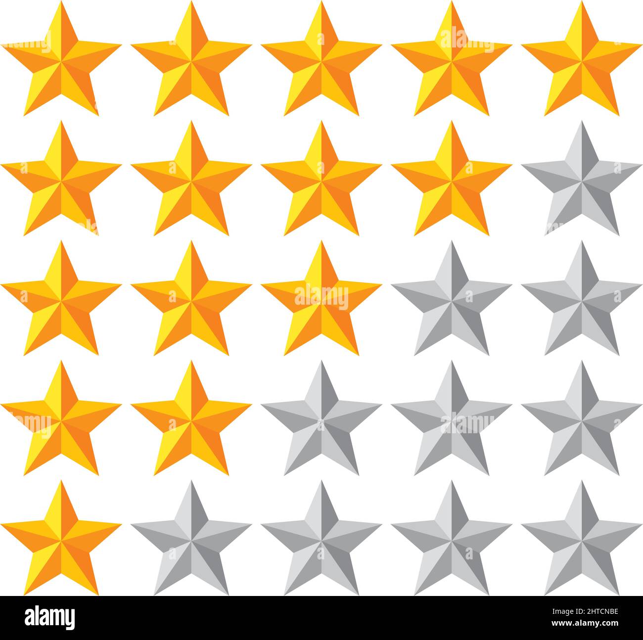 Stars rating vector illustration Stock Vector Image & Art - Alamy