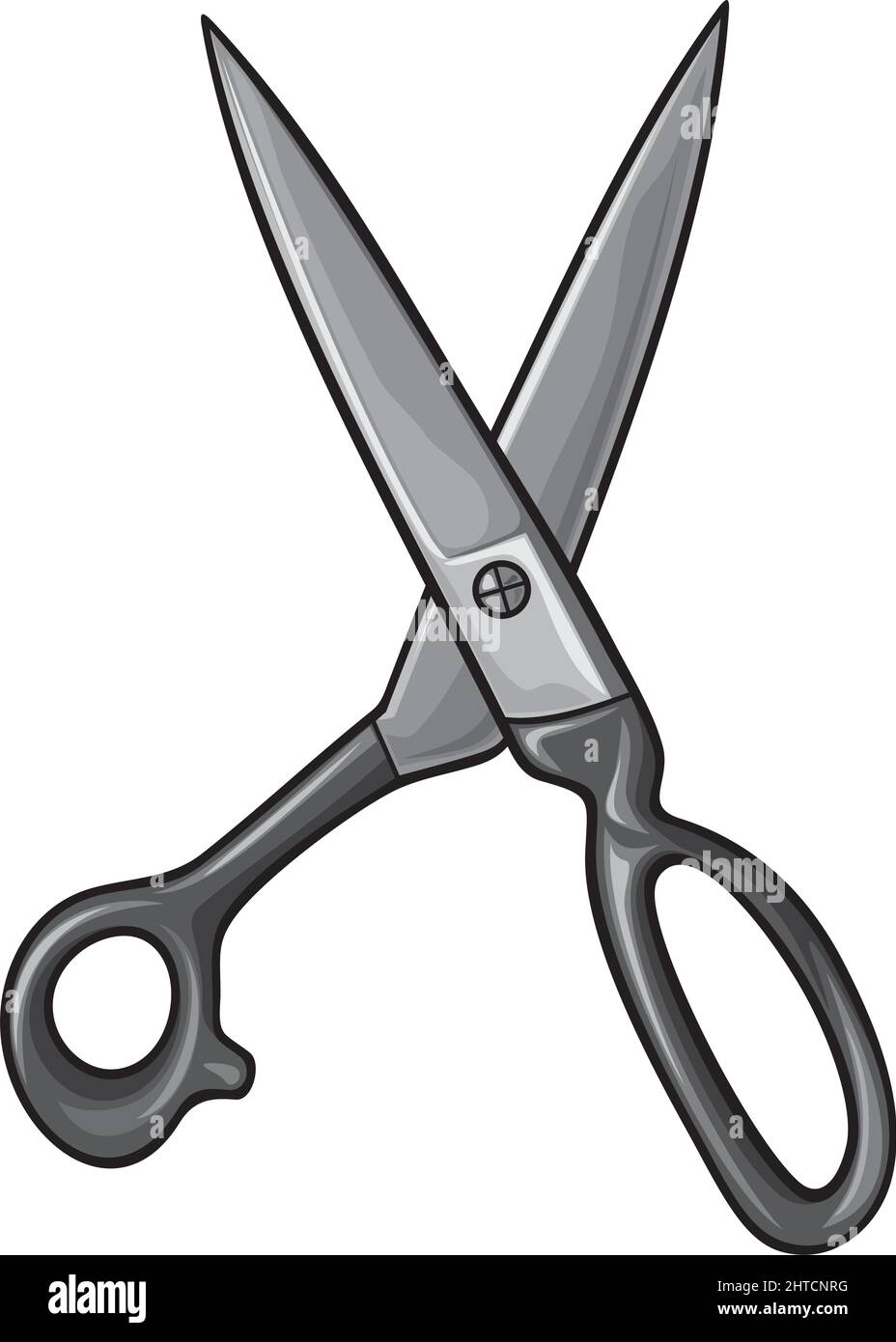 Scissors vector illustration Stock Vector Image & Art - Alamy