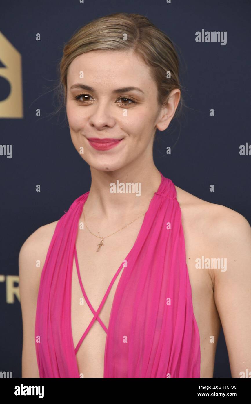 Los Angeles, USA. 27th Feb, 2022. Dasha Nekrasova arrives at the 28th ...