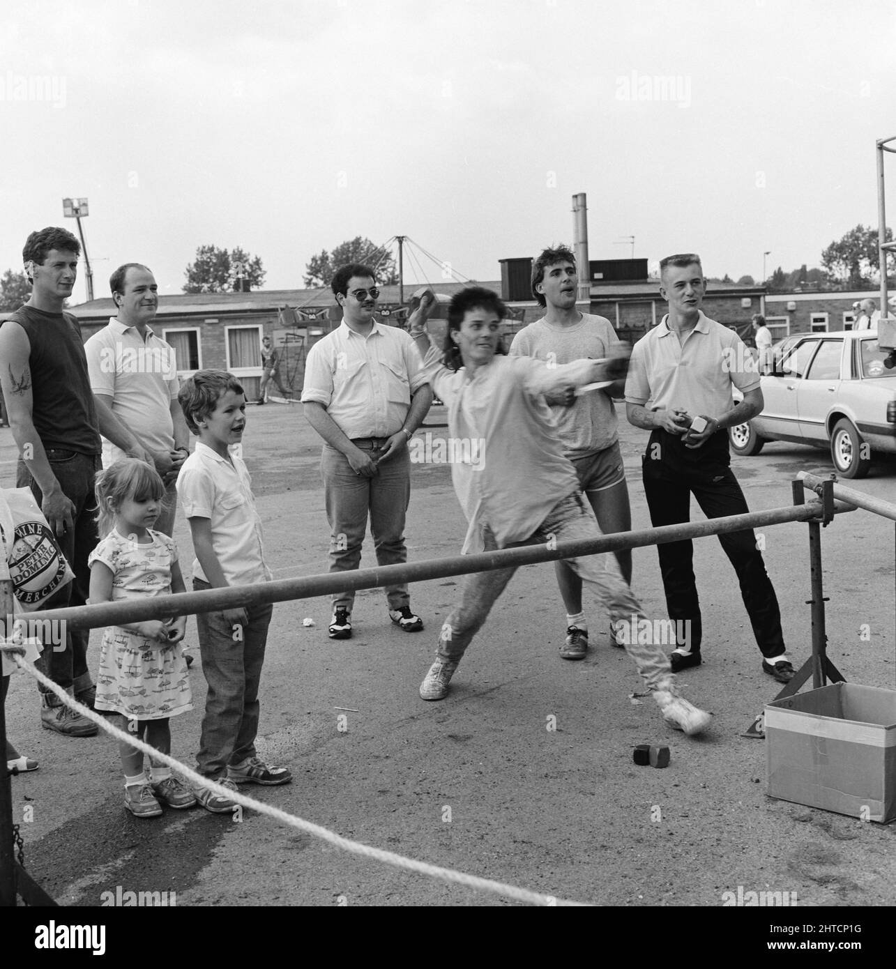 Man in sports shorts Black and White Stock Photos & Images - Alamy