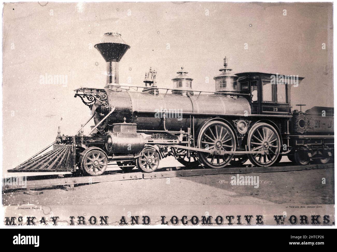Vintage book page with a historic train image Stock Photo - Alamy
