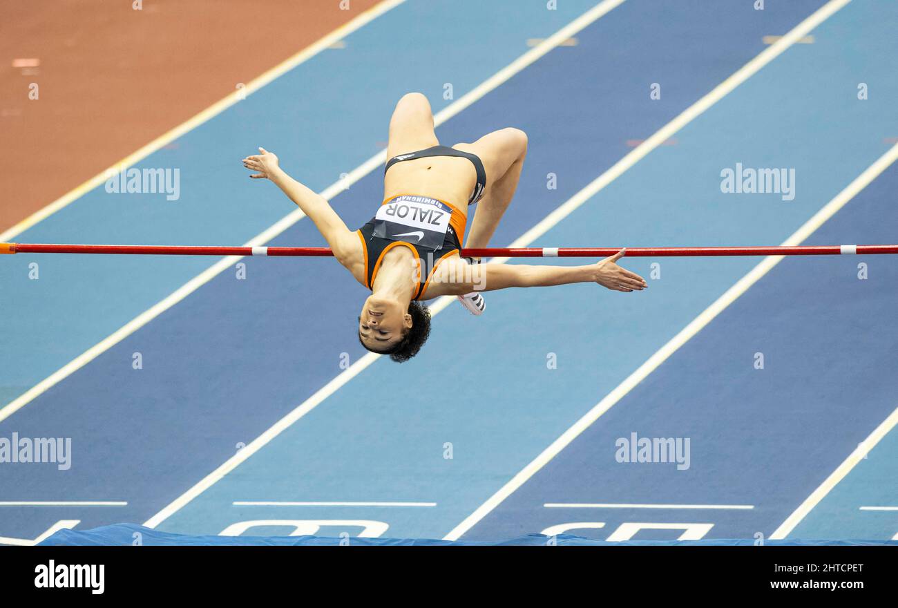 Sunday 27 February 2022: Laura Zialor - 1.88m winning the Womens High ...