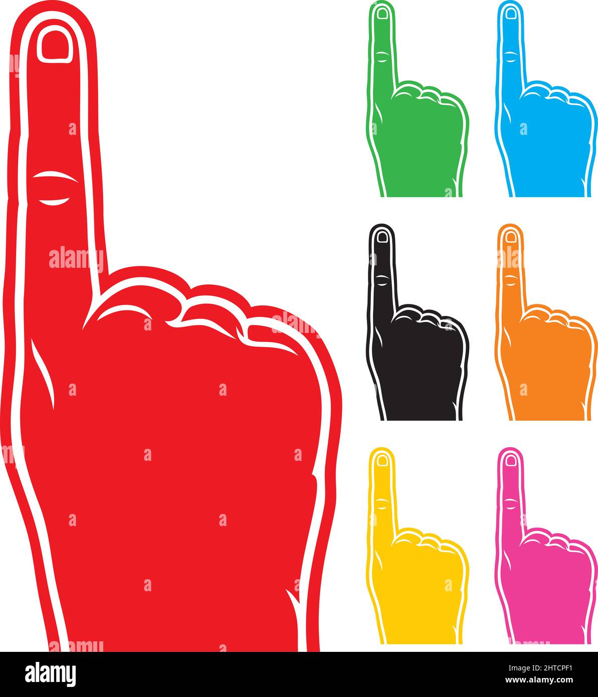Foam Finger Clipart