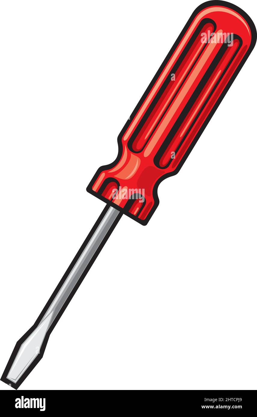 Screwdriver vector illustration Stock Vector Image & Art - Alamy