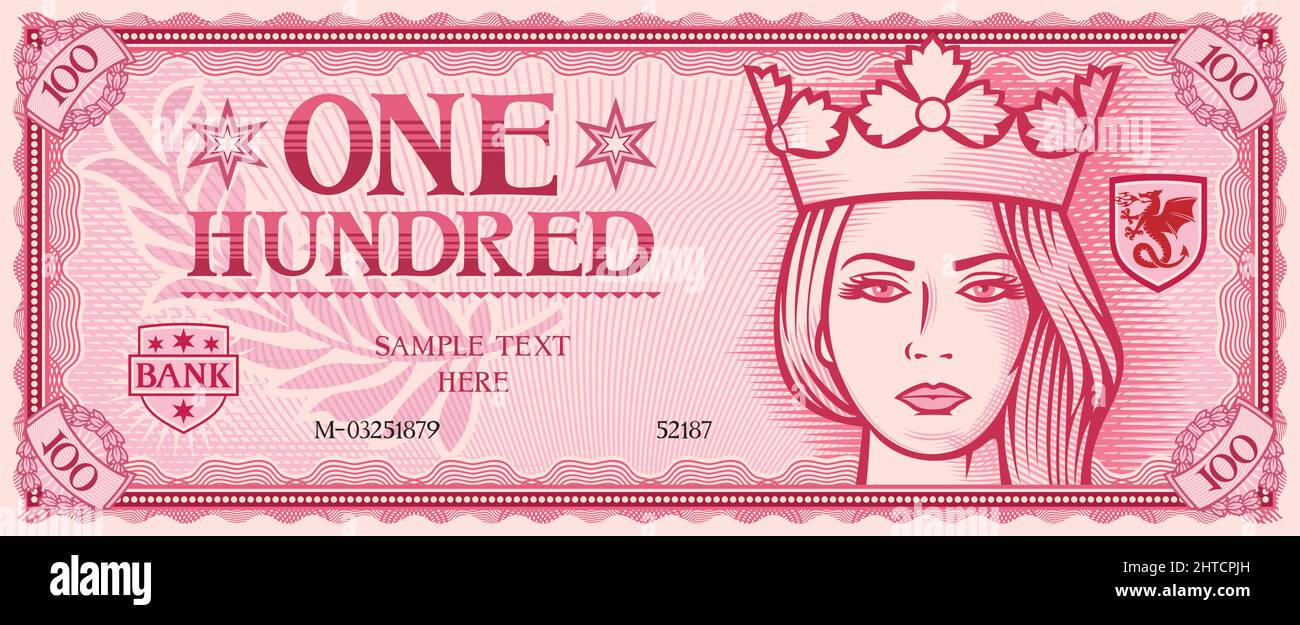 One hundred banknote vector illustration Stock Vector Image & Art - Alamy