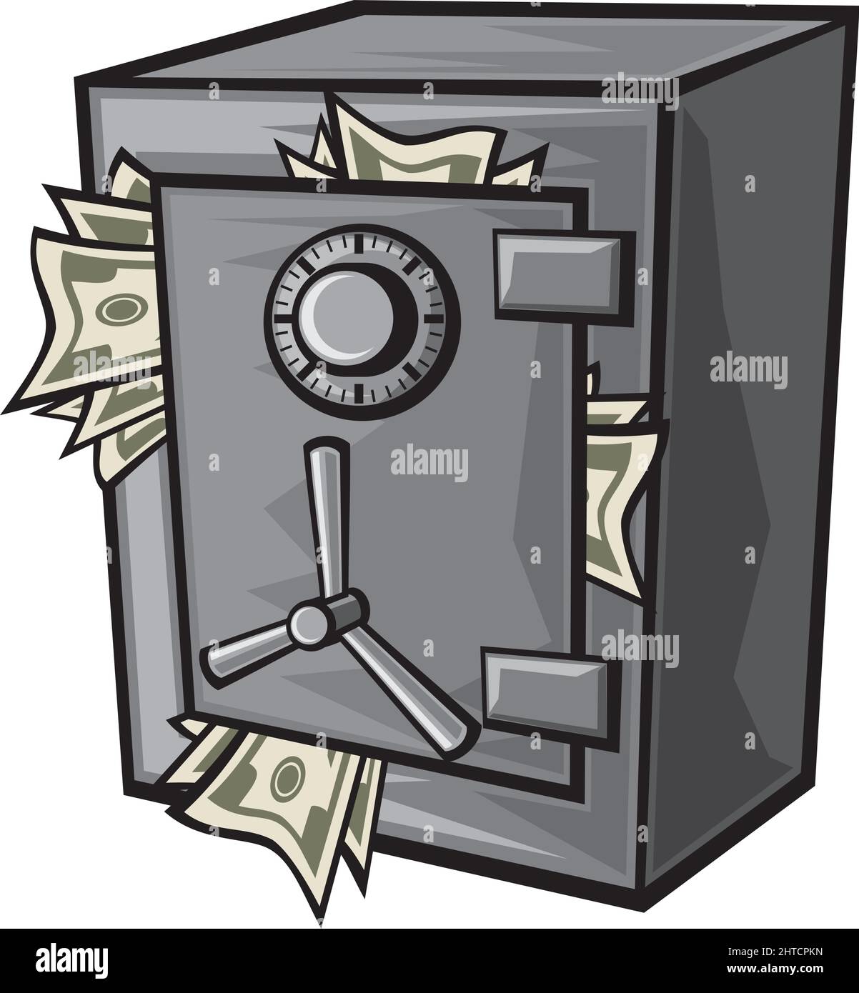 Safe vector illustration Stock Vector Image & Art - Alamy