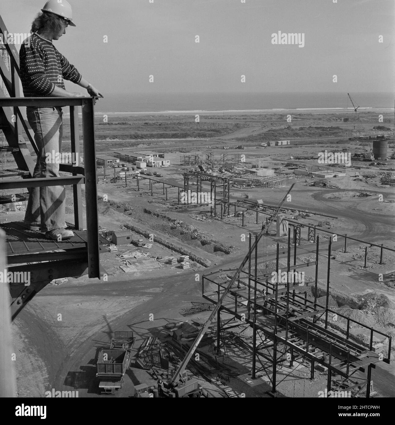 Steel Works, Redcar and Cleveland, North Yorkshire, 16/09/1975. A ...