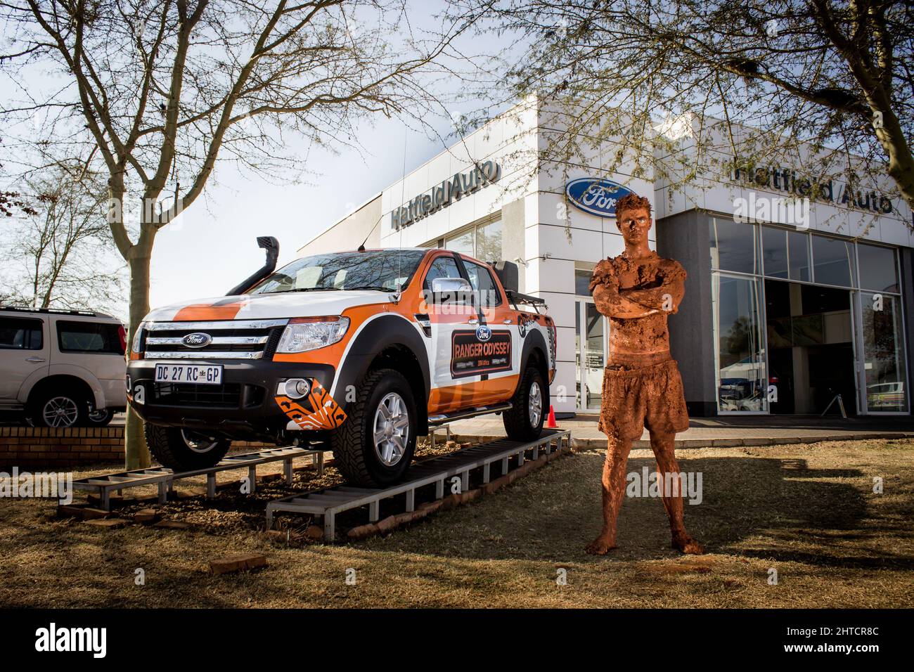 Ford Ranger Odyssey in front of a Ford dealership Stock Photo - Alamy