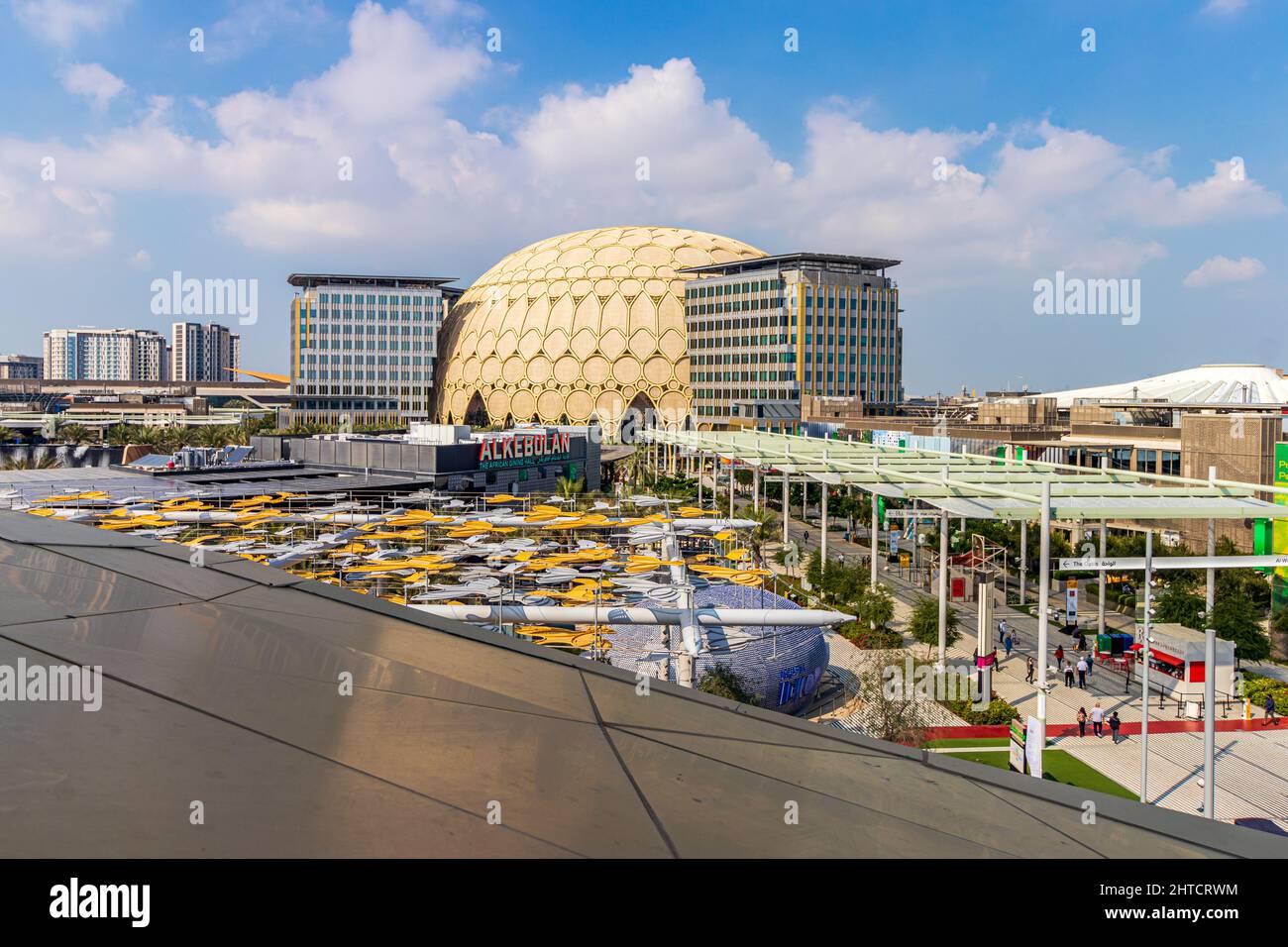 View of Al Wasl Plaza at Expo 2020 Dubai Stock Photo - Alamy