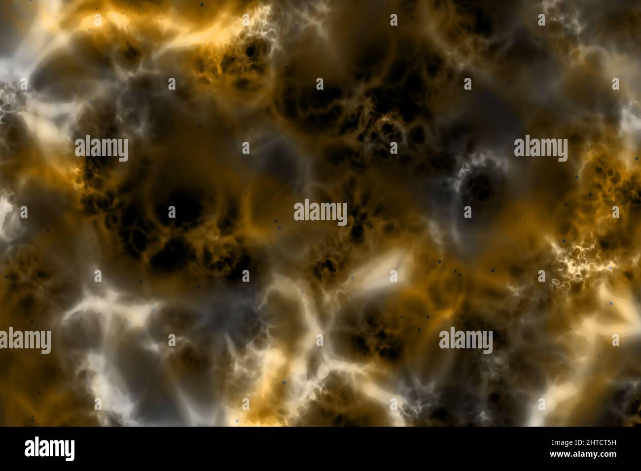 Illustration of a fractal surface in shades of yellow Stock Photo - Alamy