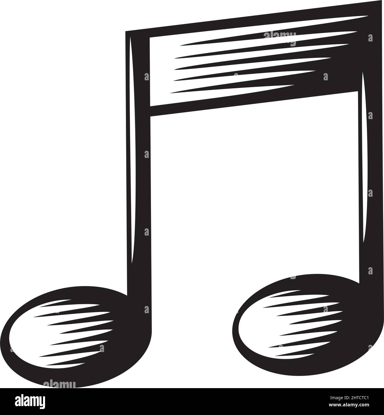 Music note vector illustration Stock Vector Image & Art - Alamy