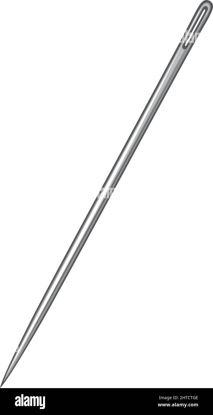 Sewing needle vector illustration Stock Vector Image & Art - Alamy