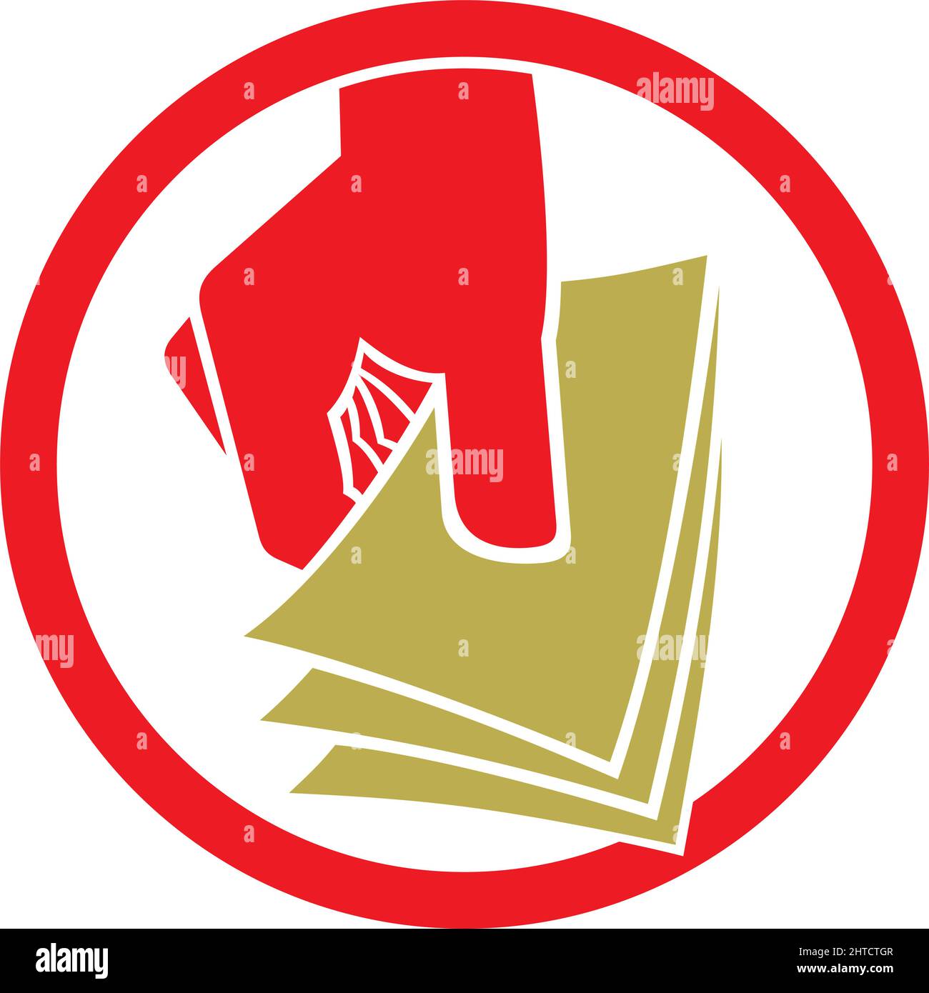 Hand giving money symbol (icon) vector illustration Stock Vector Image ...