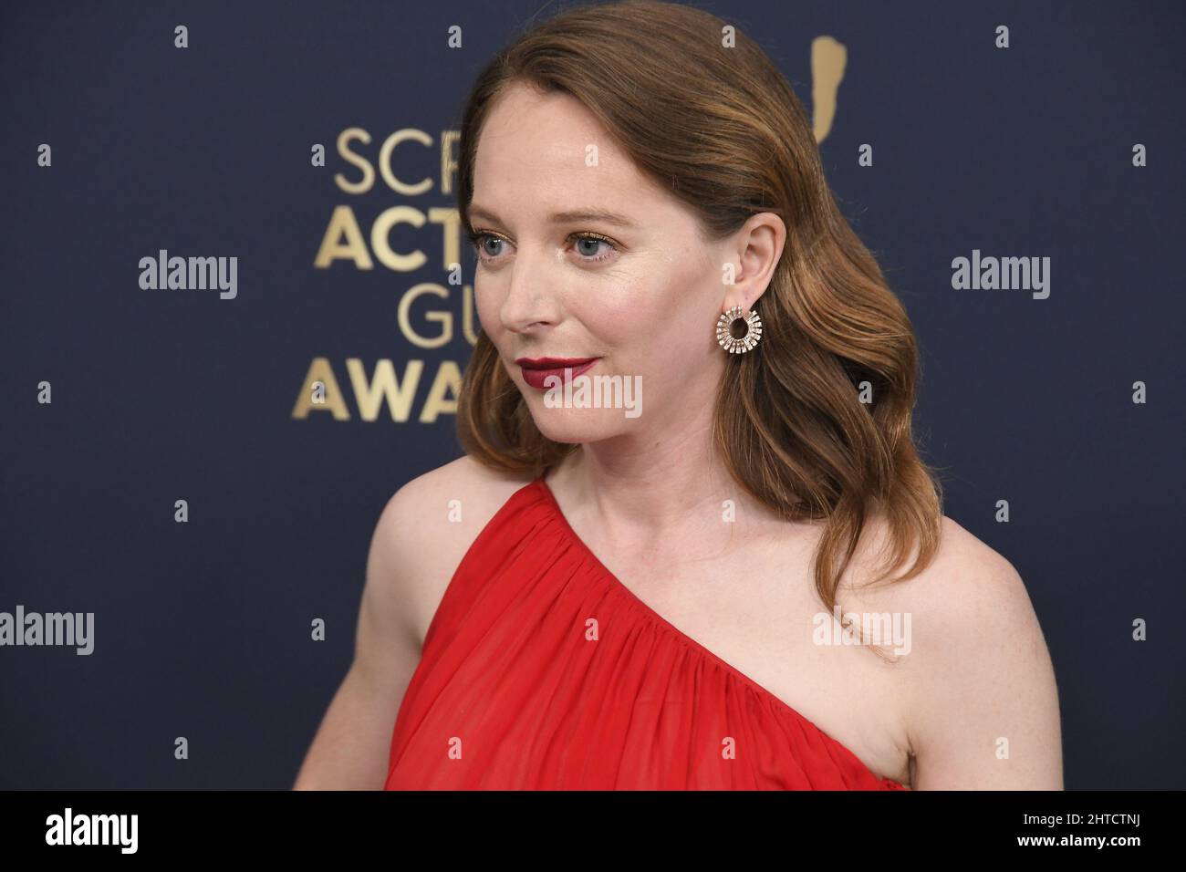 Los Angeles, USA. 27th Feb, 2022. Florence Keith-Roach arrives at the ...