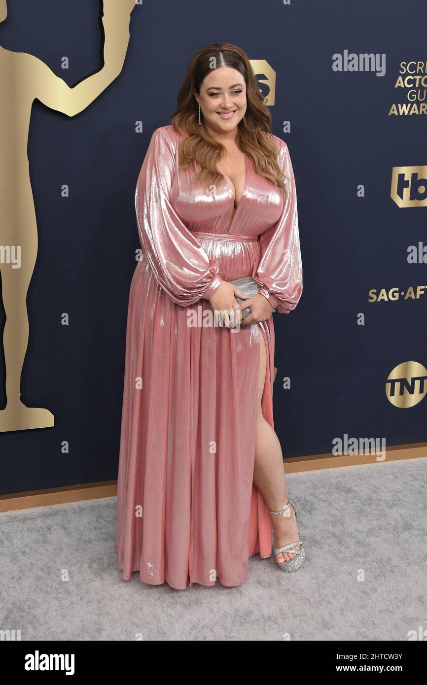 Los Angeles, USA. 27th Feb, 2022. Michelle Meredith arrives at the 28th ...