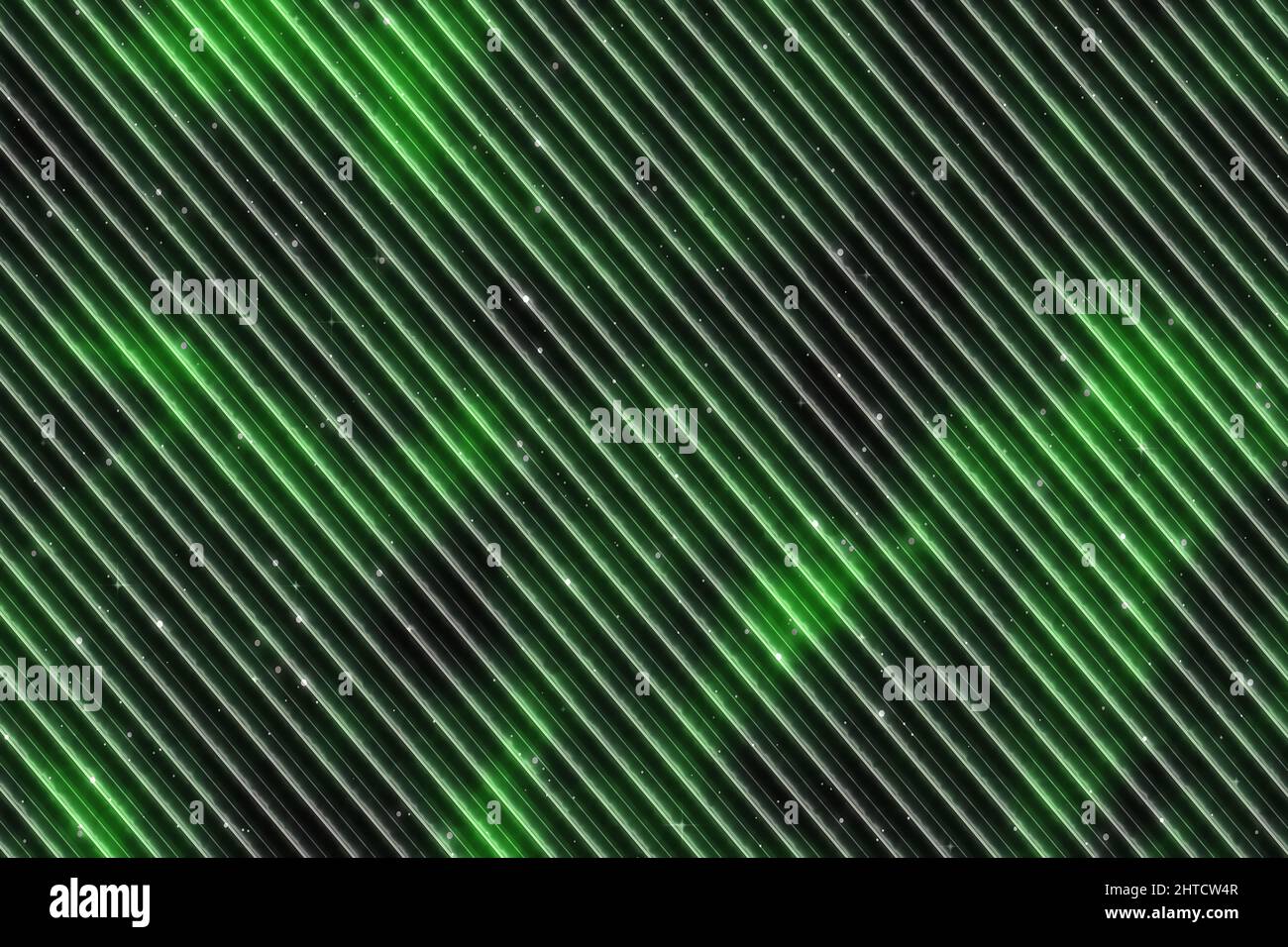 Green illustration of a fractal surface with angular lines on it Stock ...