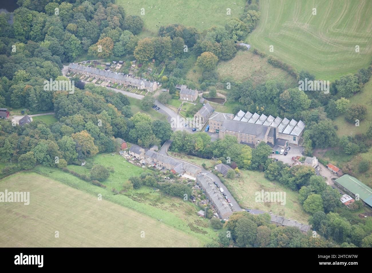 Calder Vale Mill, also known as Lappet Mill, Lancashire, 2015 Stock ...