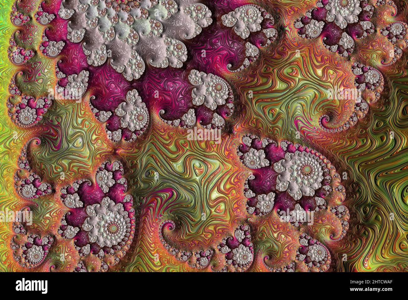 Illustration of colorful patterns Stock Photo - Alamy