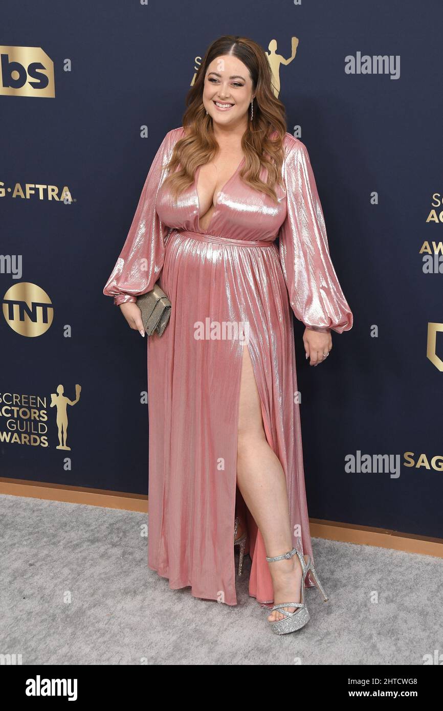 Los Angeles, USA. 27th Feb, 2022. Michelle Meredith arrives at the 28th ...