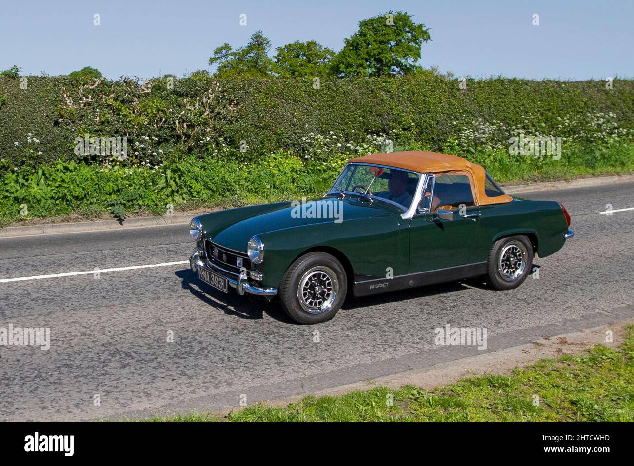 1970s uk mg midget cars hi-res stock photography and images - Alamy