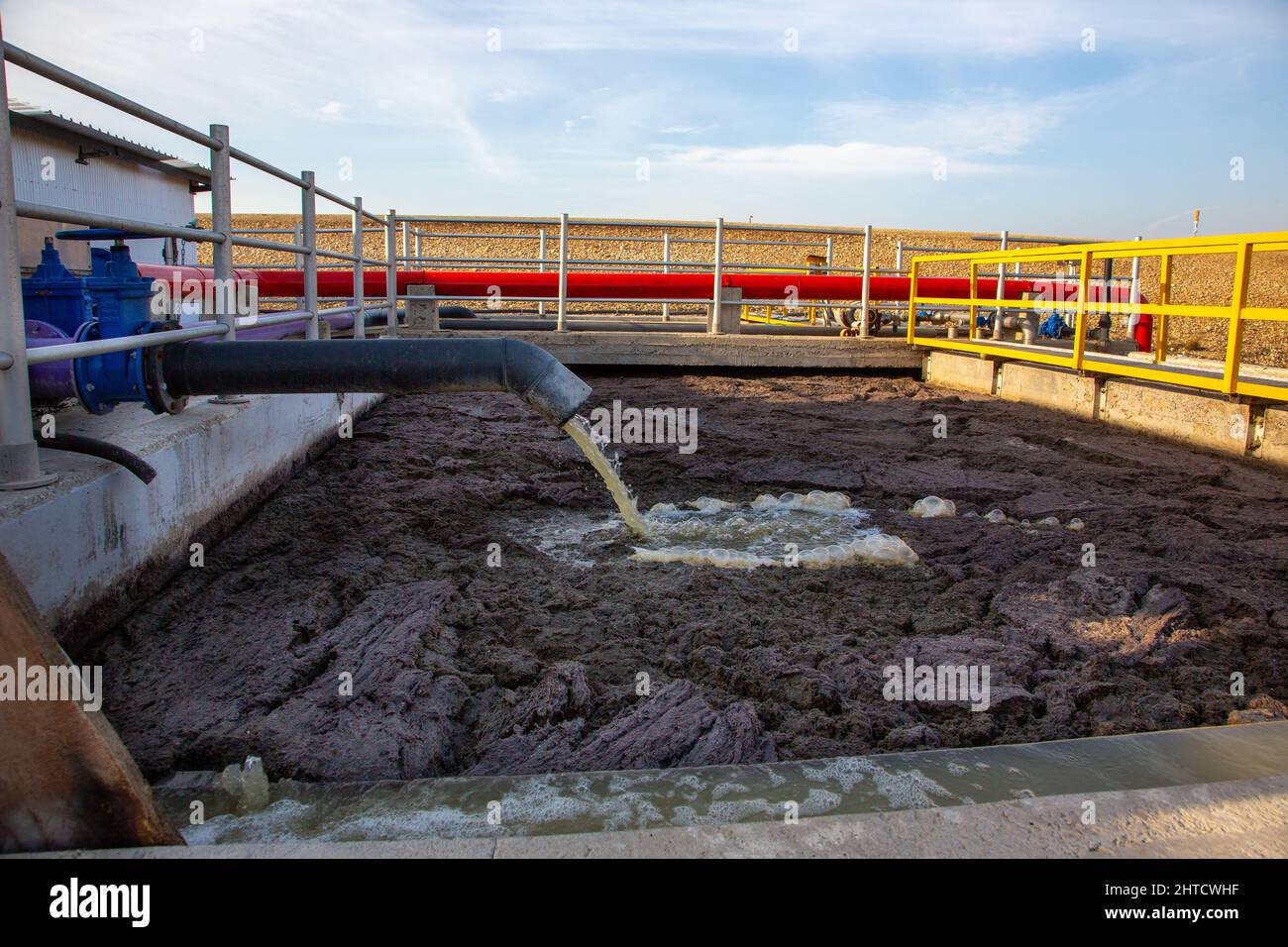 Sewerage treatment facility First Phase: separating solid waste and ...