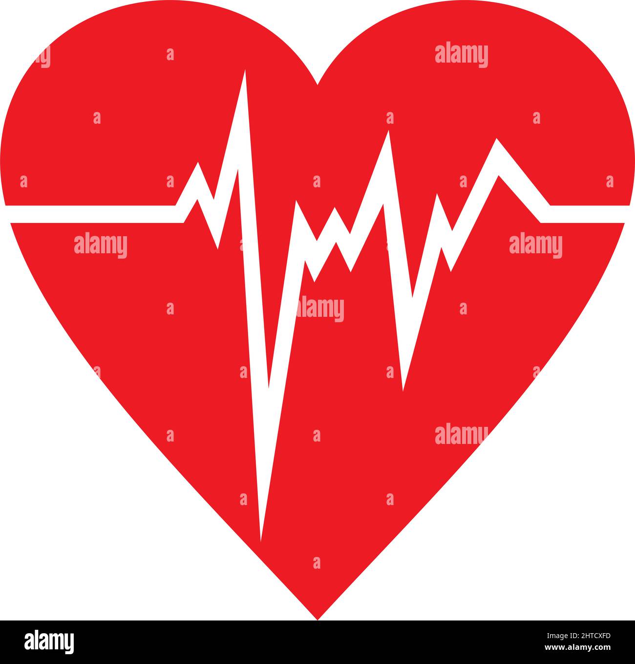 Medical heart vector illustration Stock Vector Image & Art - Alamy