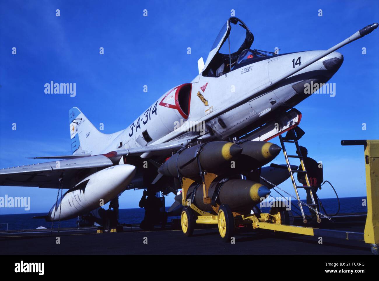 Aircraft, Falklands War, 1982 Stock Photo - Alamy