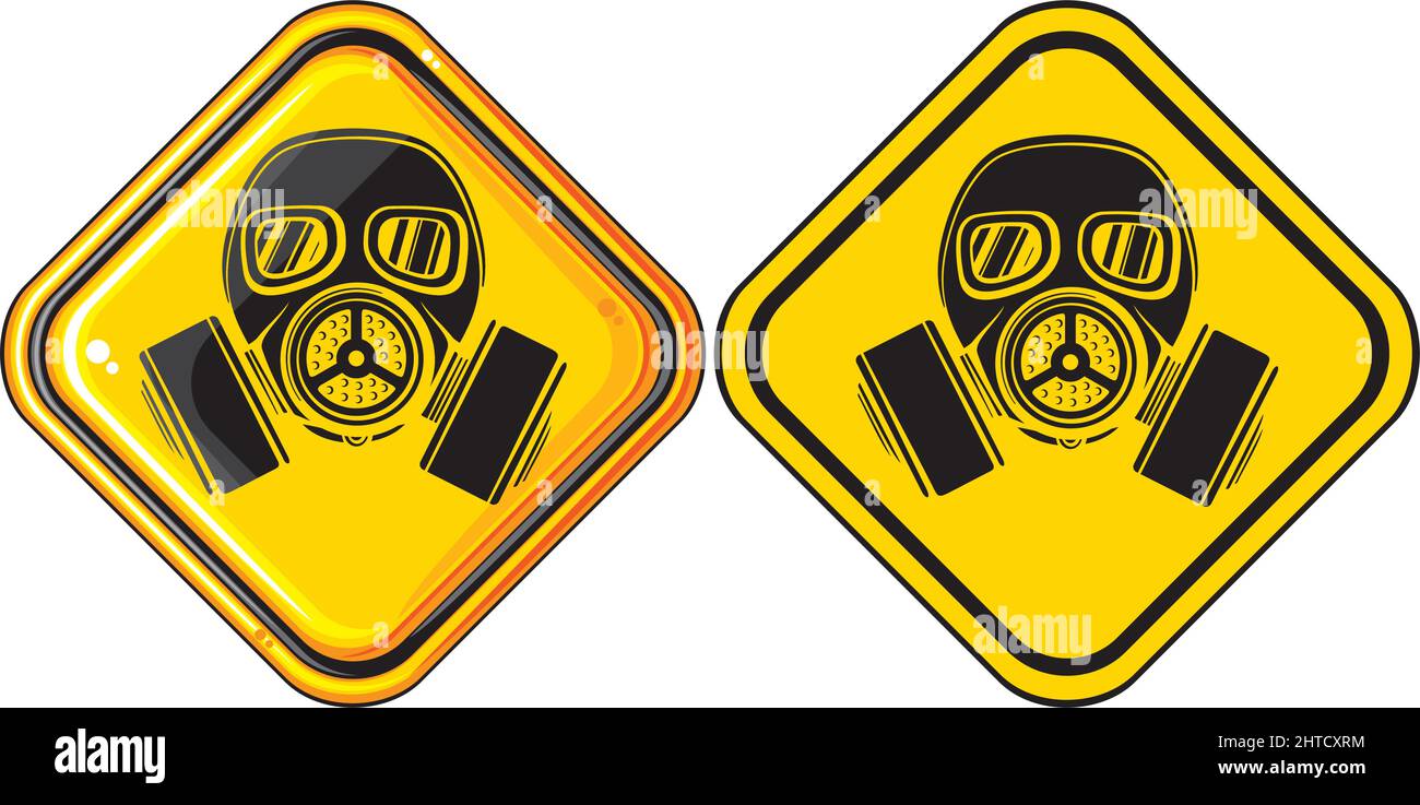 Respirator danger hazardous Stock Vector Images - Alamy
