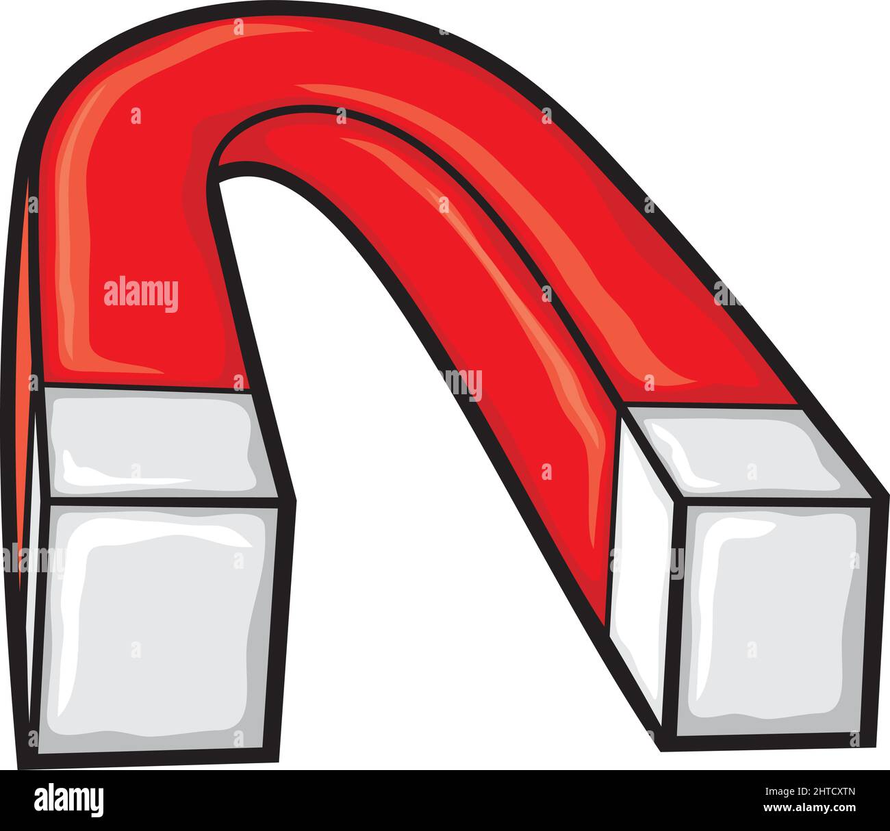 Magnetism and electromagnetism Stock Vector Images - Alamy