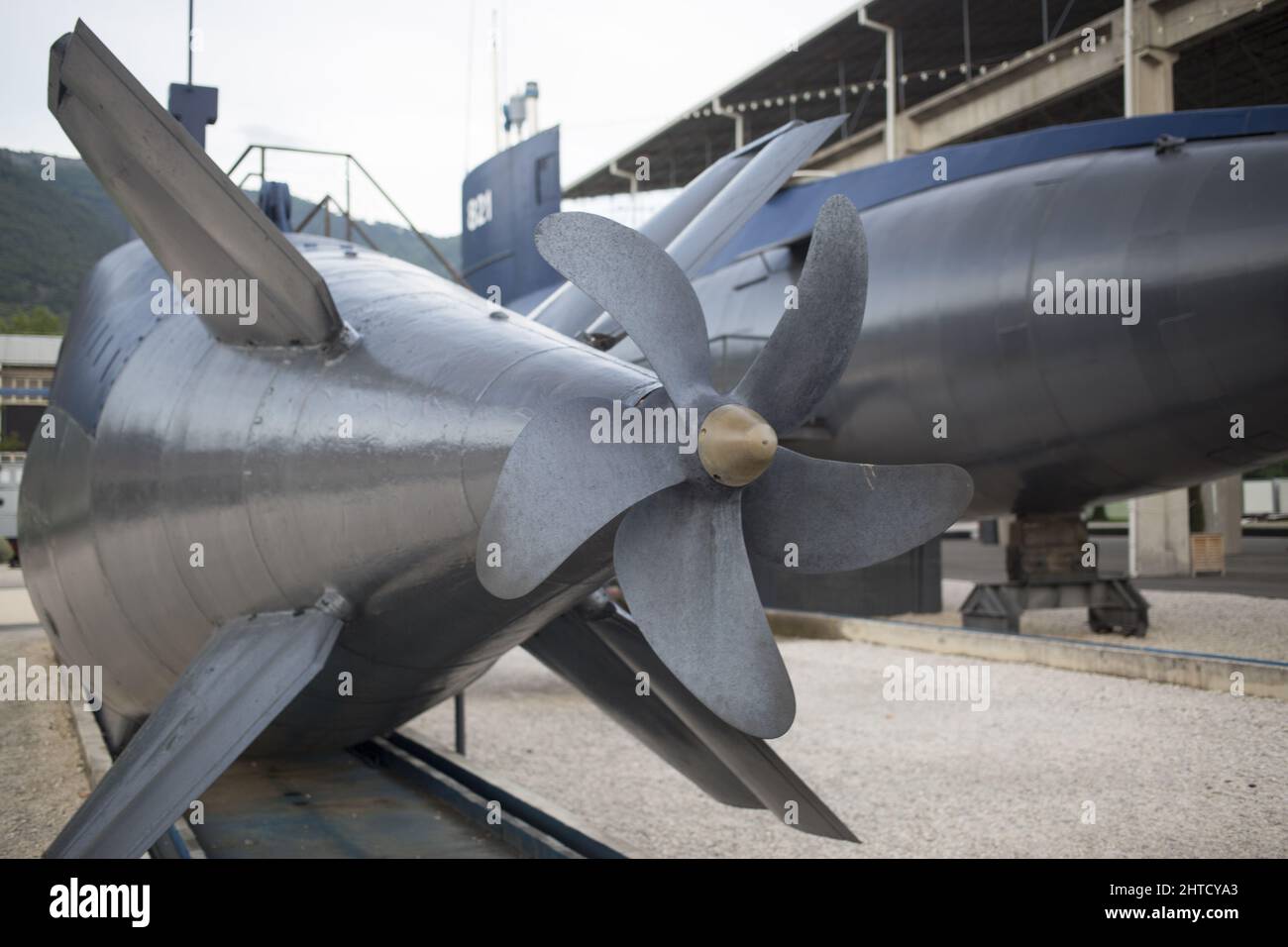 Propeller of the submarine Stock Photo - Alamy