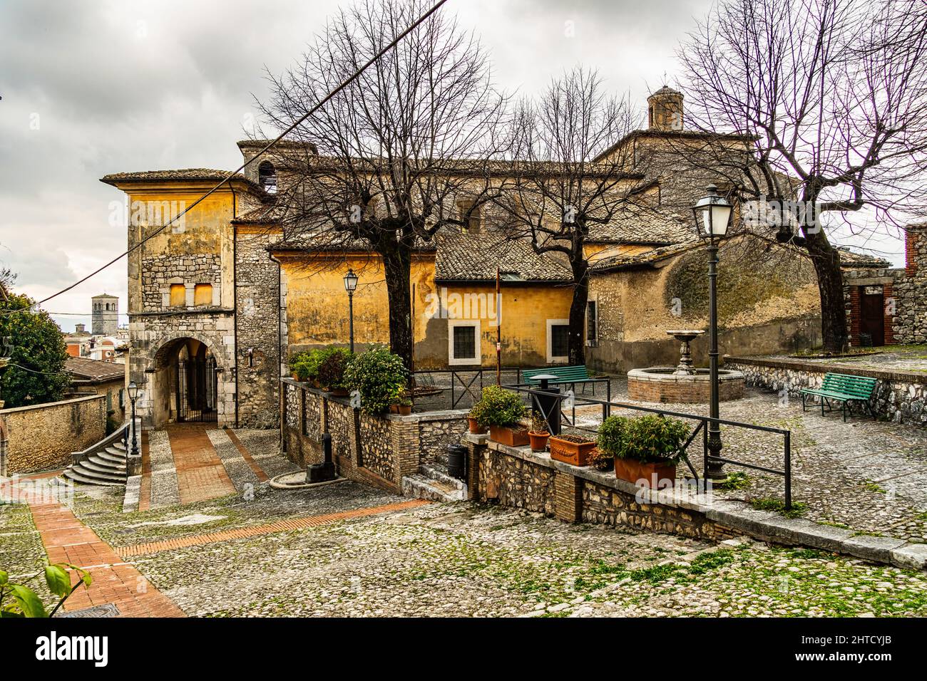 The Church of Sant'Erasmo di Veroli is a Romanesque style building in ...