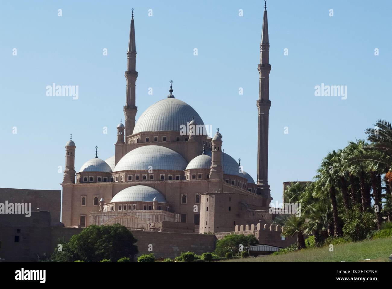 Mohammed Ali Mosque, Cairo, Egypt, 2007. The exterior of the Great ...