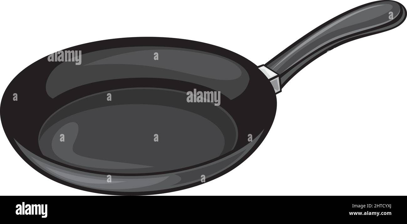 Frying Pan Vector Illustration Stock Vector Image And Art Alamy