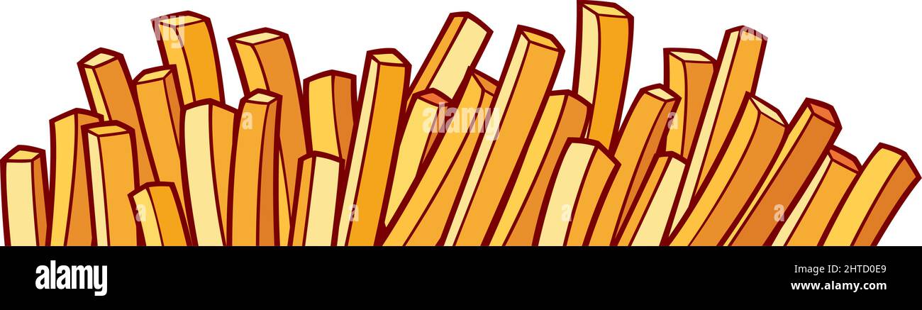 French fries vector illustration Stock Vector Image & Art - Alamy
