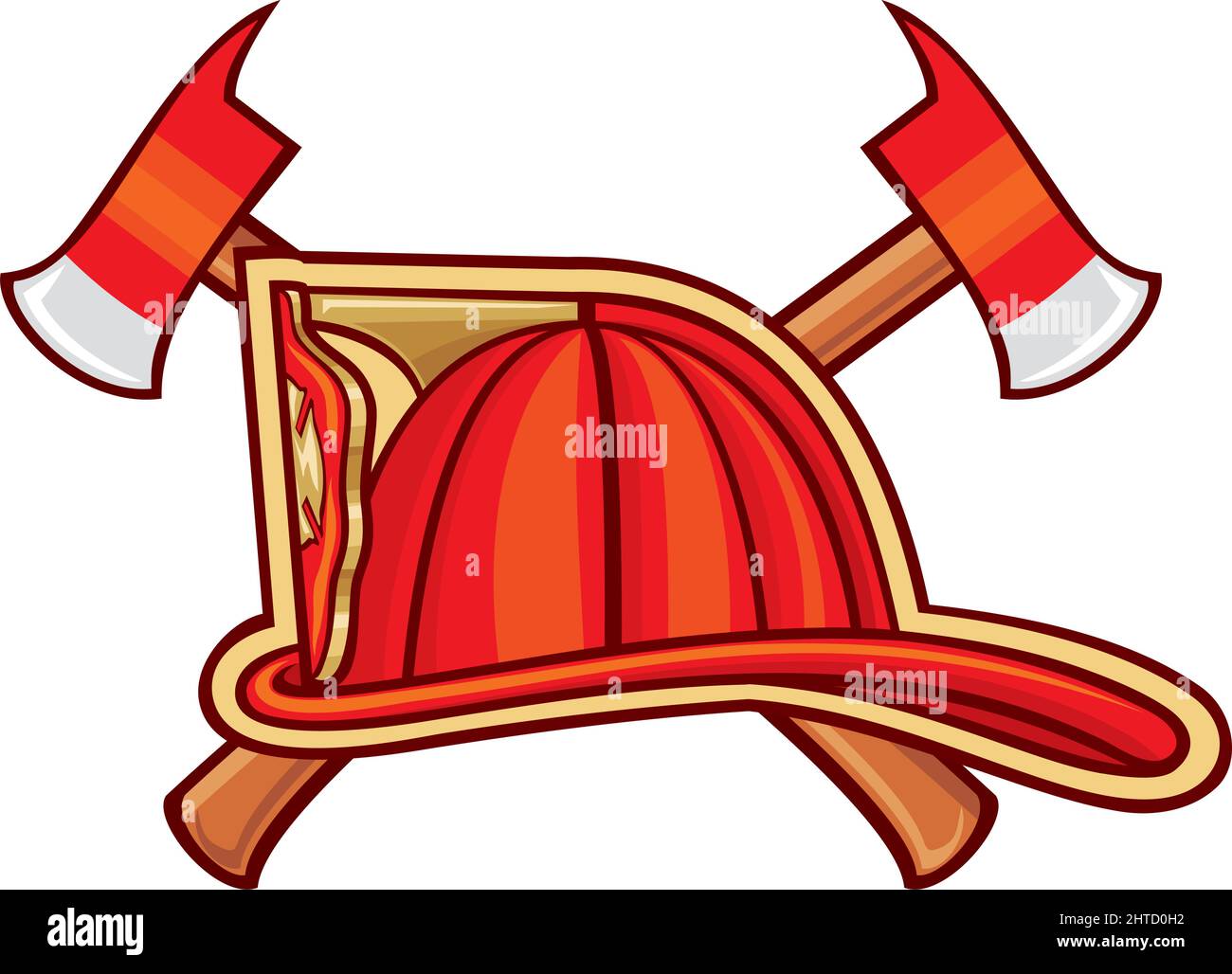Fire Department or Firefighters Symbol Vector illustration Stock Vector ...