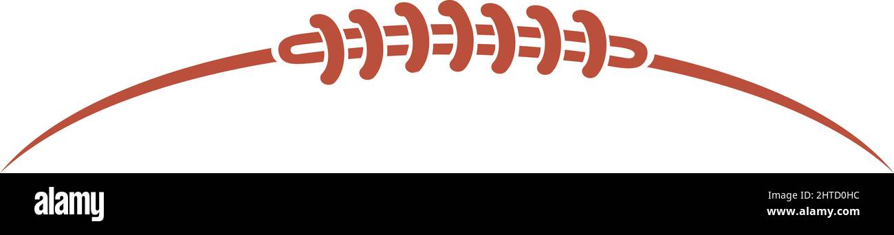 Football laces vector hi-res stock photography and images - Alamy