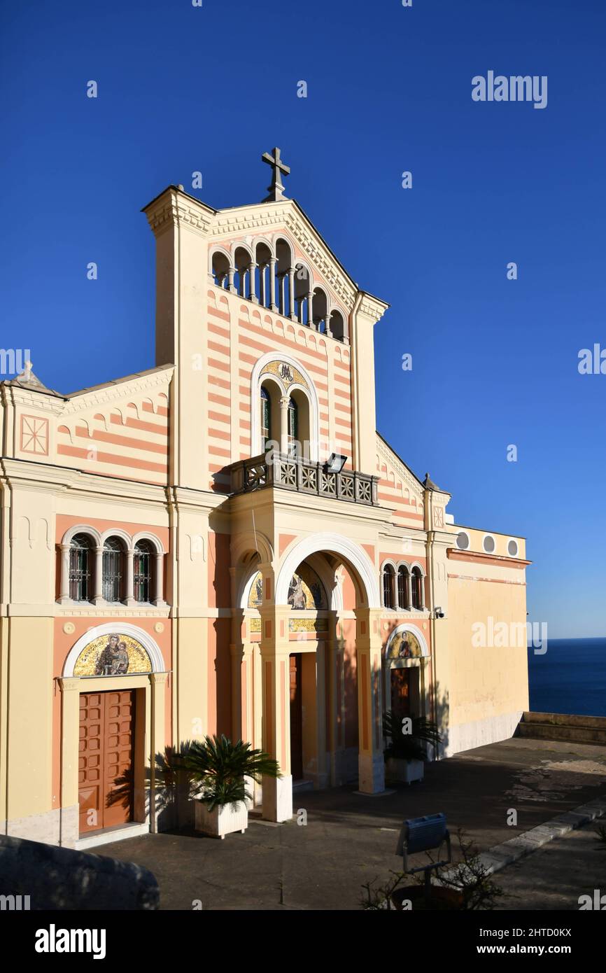 The Italian village of Conca dei Marini Stock Photo - Alamy