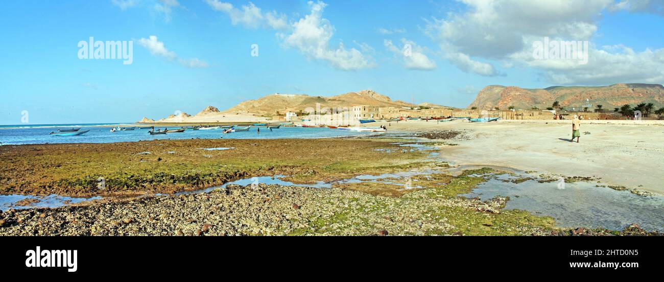 Qualansiya on the isle of Socotra, Yemen Stock Photo - Alamy
