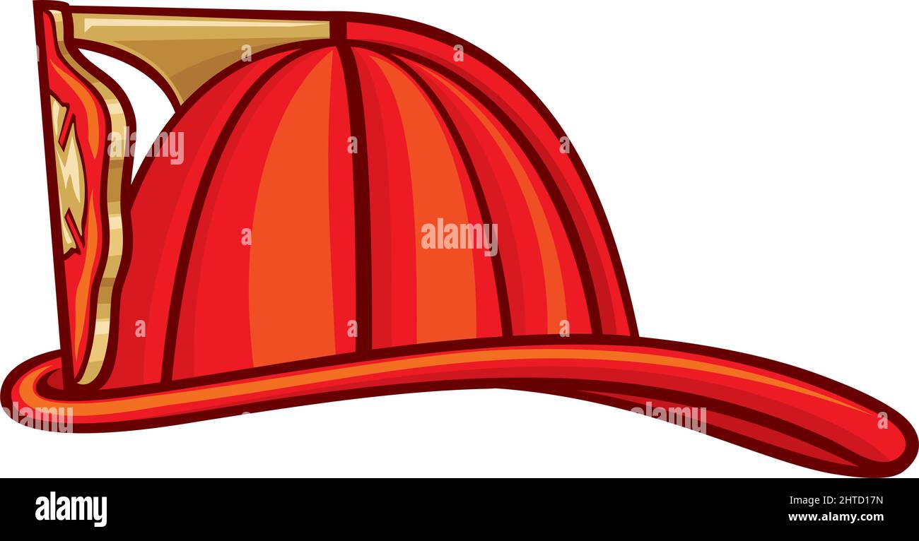 Firefighter Helmet Vector illustration Stock Vector Image & Art - Alamy