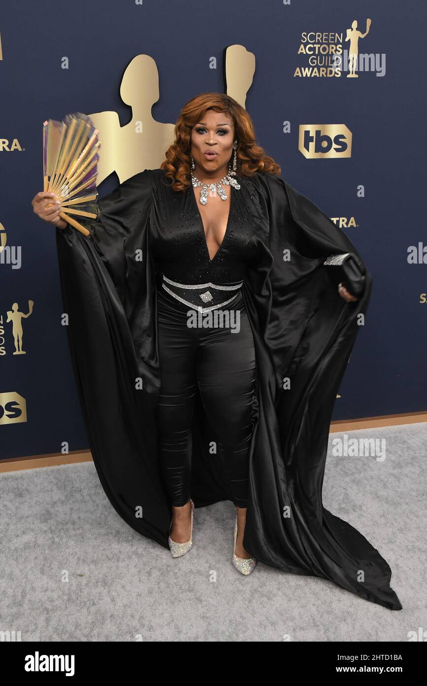 Peppermint arrives at the 28th Screen Actors Guild Awards held at the ...
